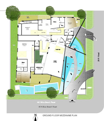 Murali Architects: Floating Decks-Service Apartments