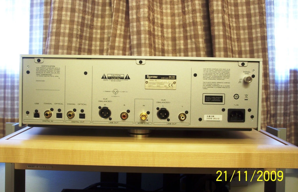 HiFi Unlimited: The Swiss Army Knife of Digital Replay - Esoteric SA-50 ...