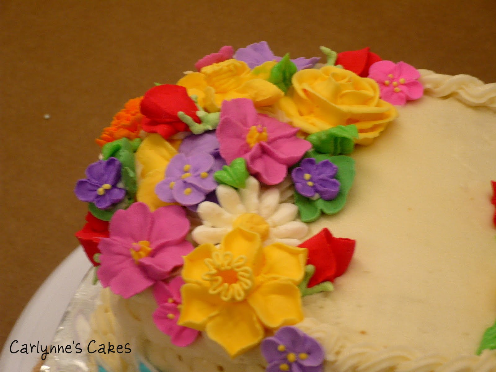 Carlynne's Cakes: Spring Cake