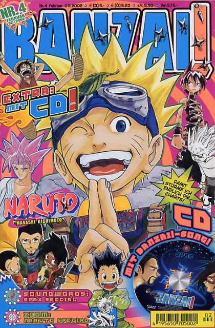 manga-album: Banzai cover designs