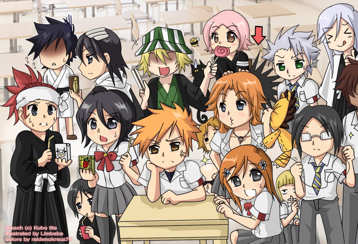 manga-album: bleach chibi