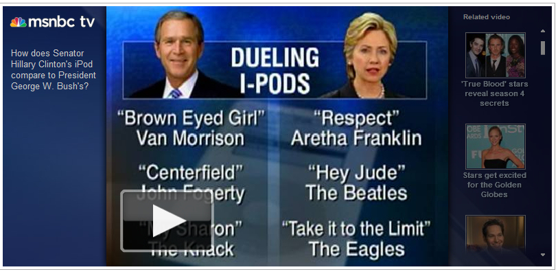 All This Is That: Favorite songs of candidates and politicians (and a ...