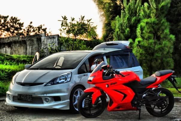 Honda Car modif collection: FIT MUGEN RS