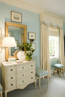 Bicheler, el blog de Bris.: Una recámara beige y azul.