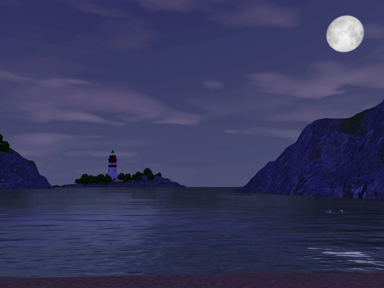 Sims 3 group blog: Click to enlarge: Barnacle Bay