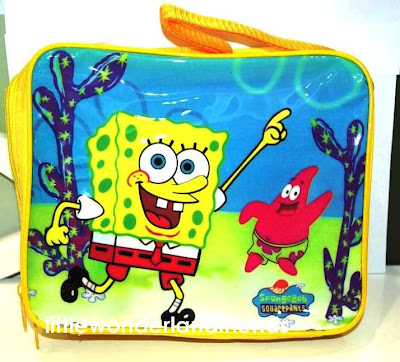 LittleWonderlandFriends: SpongeBob Squarepants Lunch Bag Lunch Box ...