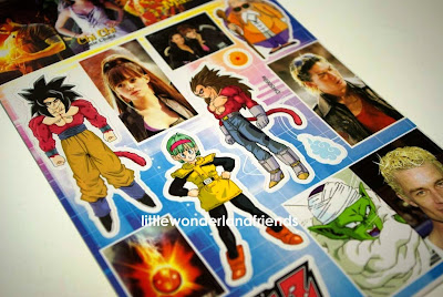 LittleWonderlandFriends: DragonBall Z Stickers Sticker Book 100 Pcs