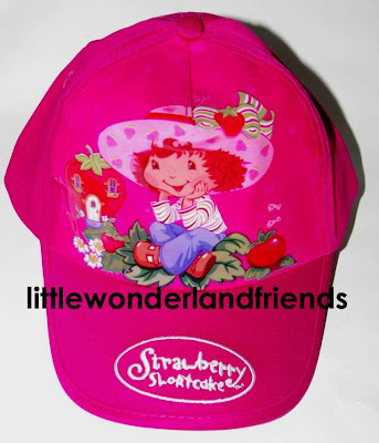 LittleWonderlandFriends: Strawberry Shortcake Pink Cap Hat