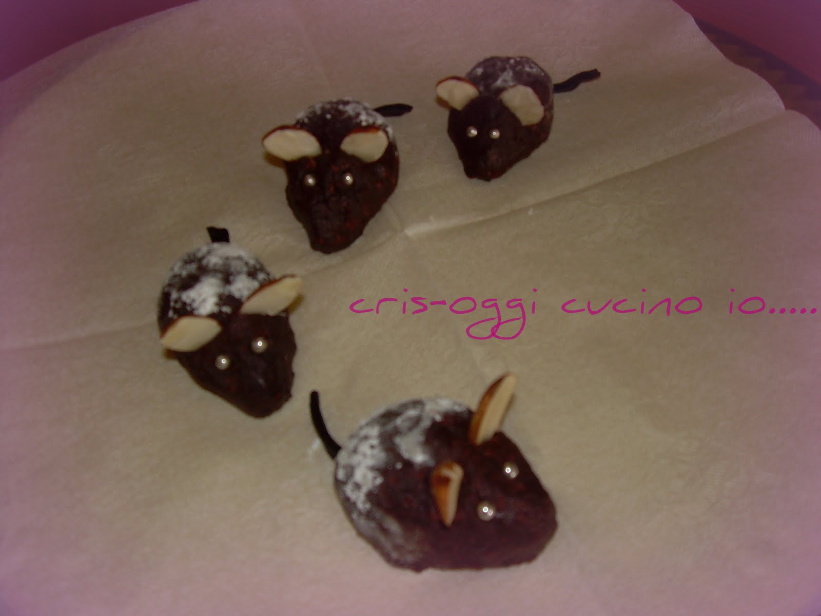 Oggi cucino io....: I TOPINI................PER I BIMBI!!!!