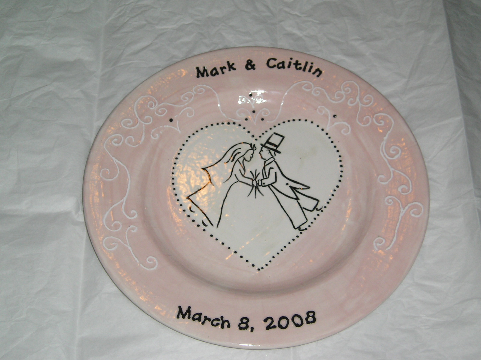 Gustomized: Wedding Plate