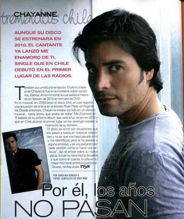 Fan Club Las Tremendas de Chayanne Chile: CHAYANNE, POR EL LOS AÑOS NO ... Fan Club Las Tremendas de Chayanne Chile: CHAYANNE, POR EL LOS AÑOS NO ...