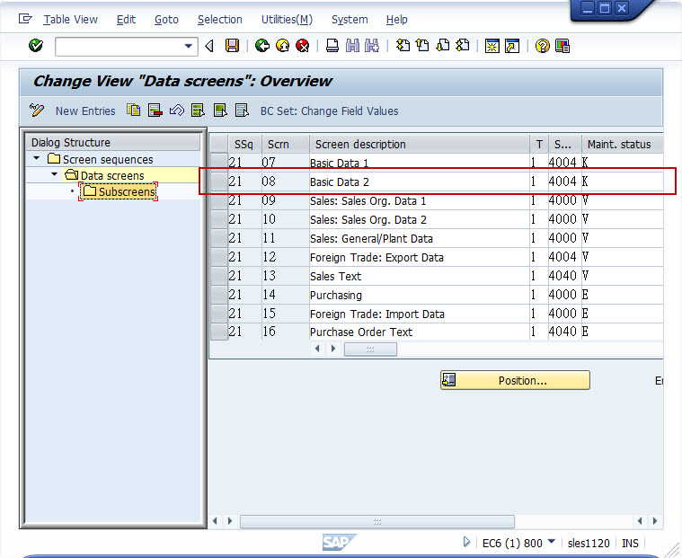 肥肥豬的SAP心得: MM03新增子頁面