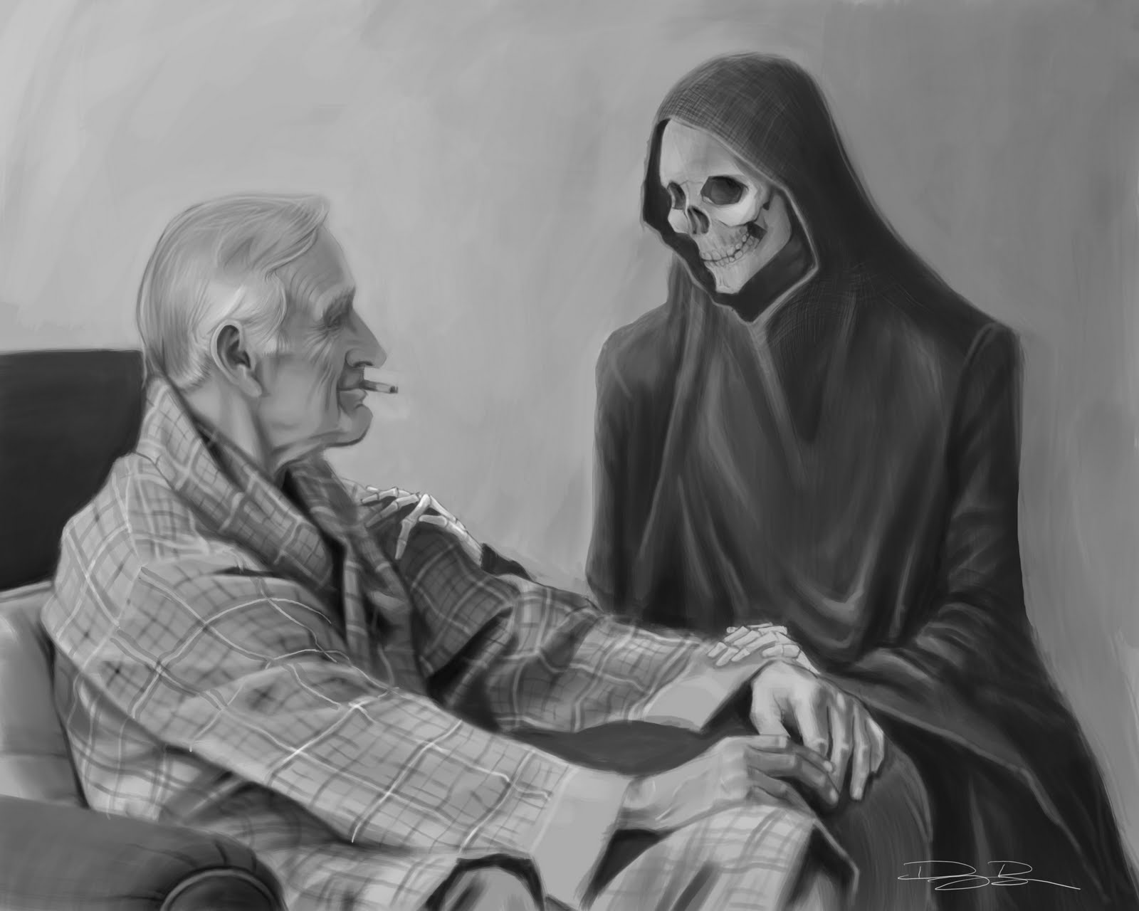 Dwayne Bruce Illustration: Death