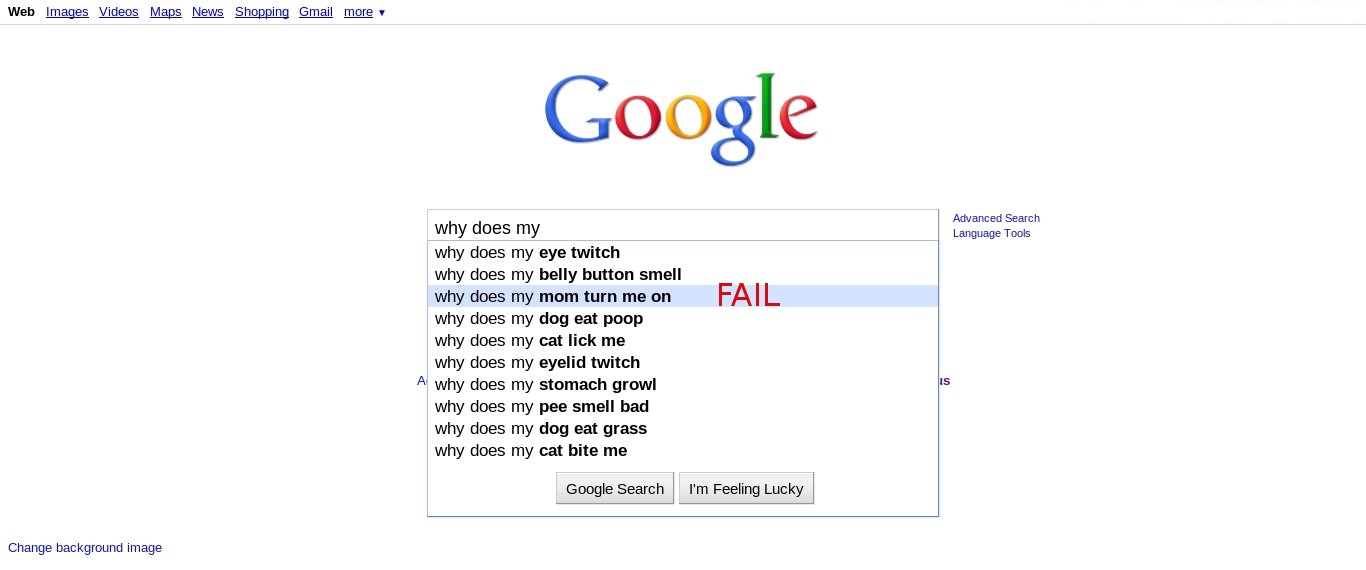Funny Google Fail : UNIQUE AND FUNNY PIC