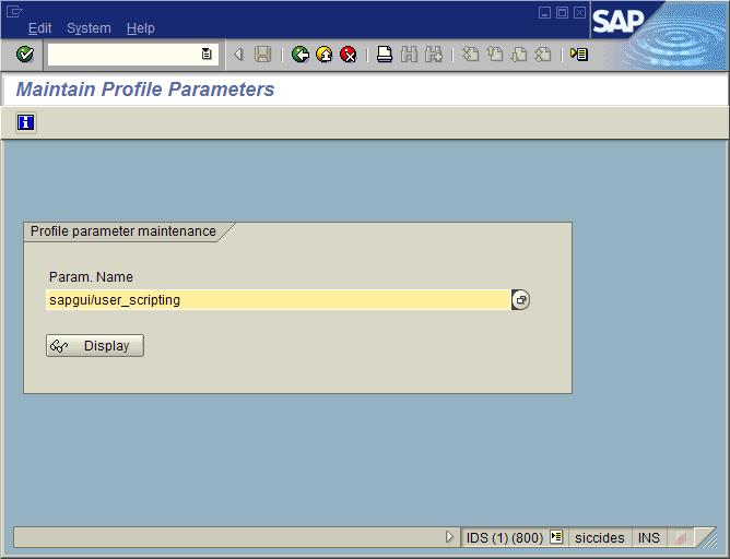 Enabling SAP application (SAP GUI) for testing with Rational Functional ...