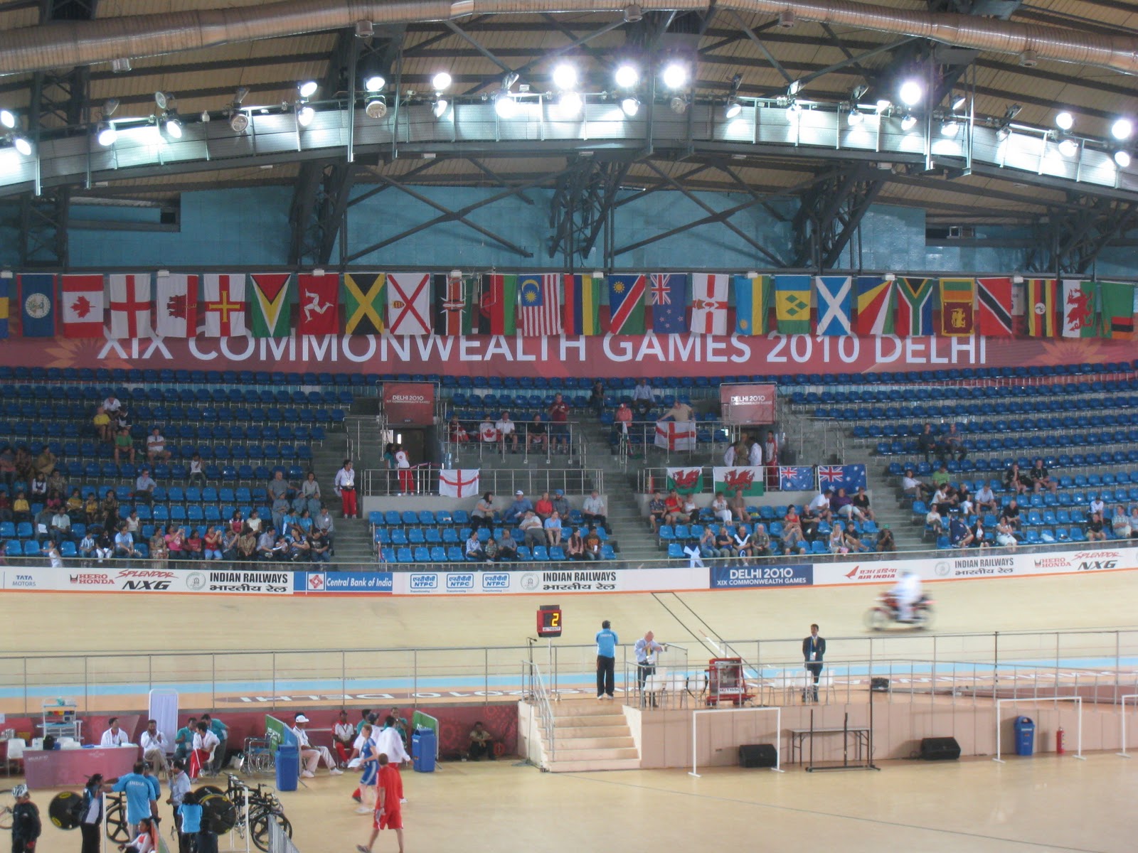 Suzanne at the Delhi Games