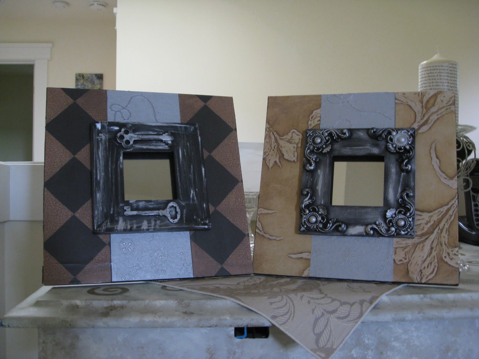 The Answer Is Chocolate: "Dollar-kea" Mirror II...Now With Mod Podge