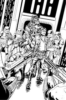 Will Sliney: Han Solo Line Art