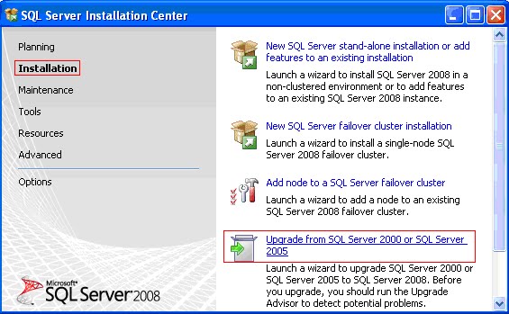 SQL Server Buddy: Upgrade SQL 2005 to SQL 2008