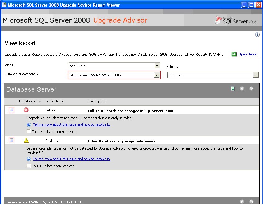 SQL Server Buddy: Upgrade SQL 2005 to SQL 2008