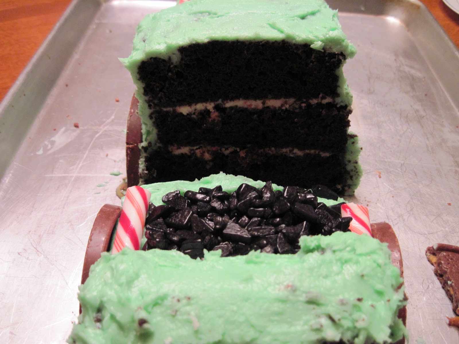 Go Cake Yourself: Kyle's Christmas Train Cake