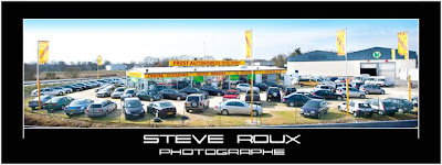 Steve Roux - photographe: Le garage Prost Automobiles à Rédéné...