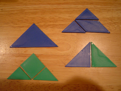 My Two Happy Homeschoolers: Tangrams and Construction of Shapes
