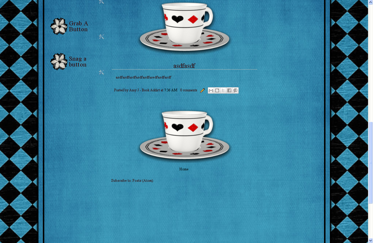 Bloggy Designz: Alice in Wonderland (3 Column) FREE LAYOUT