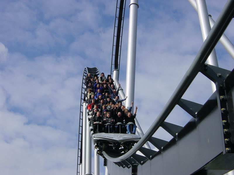 village of fun: Silver Star Roller Coaster, Europa Park - Germany