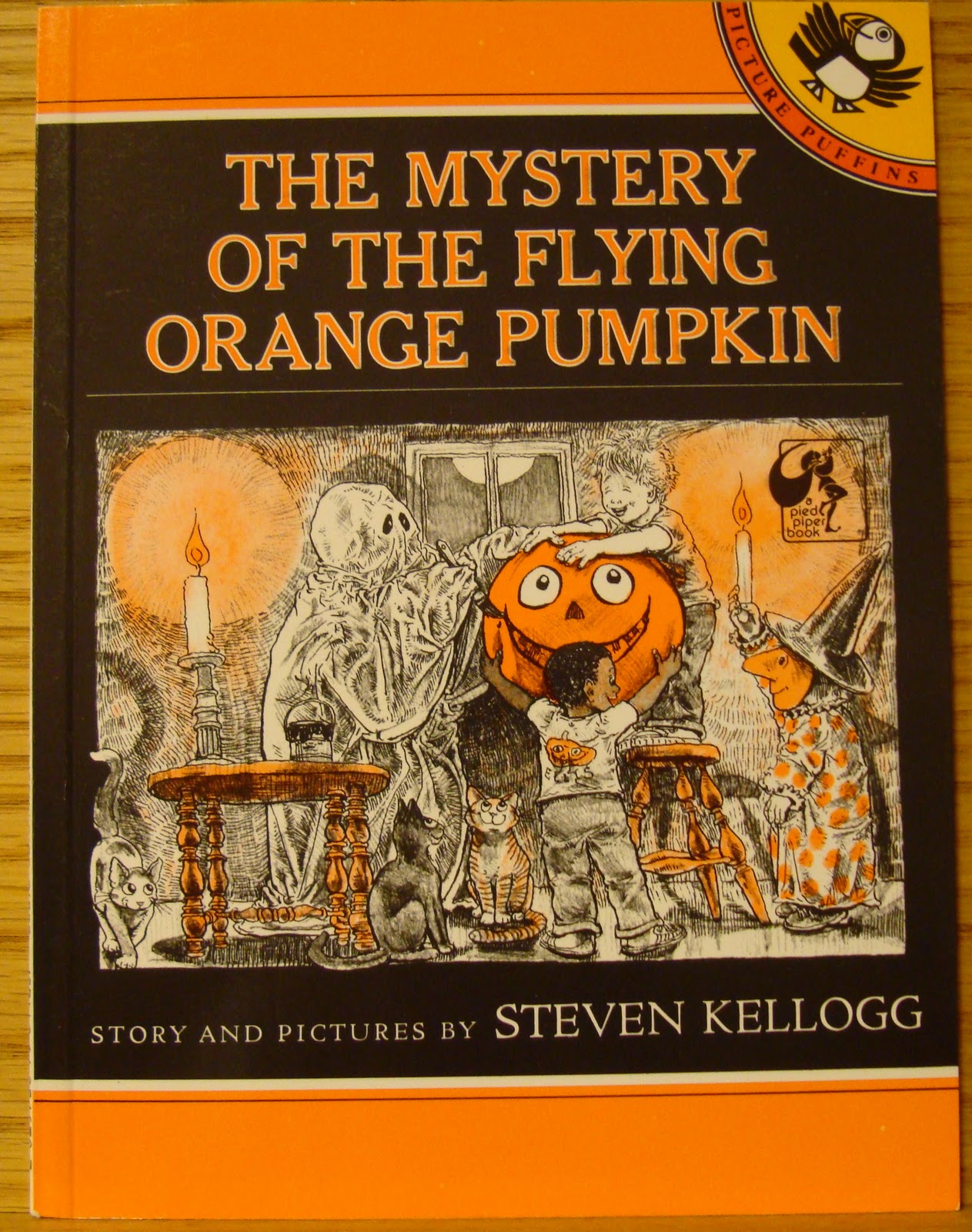 Picturebooks Everyday: The Mystery of the Flying Orange Pumpkin