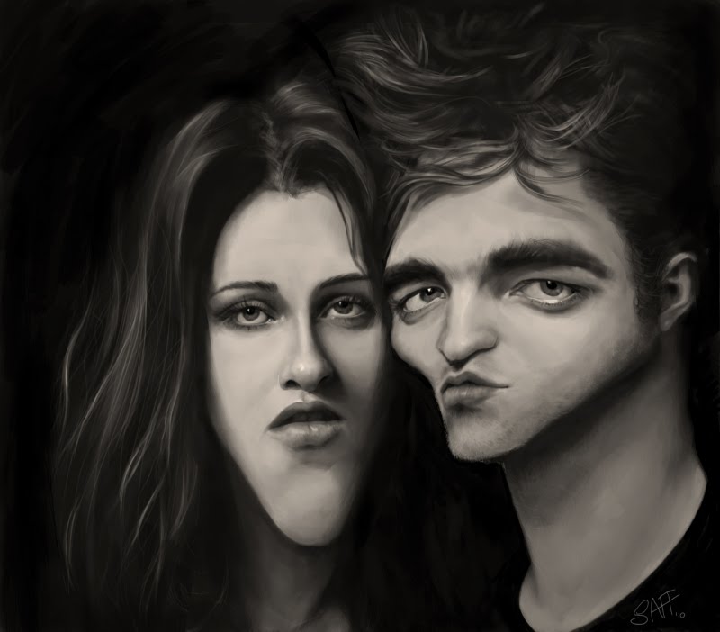 The Blog of Stephanie Anne Felicity Faye: Twilight Caricature