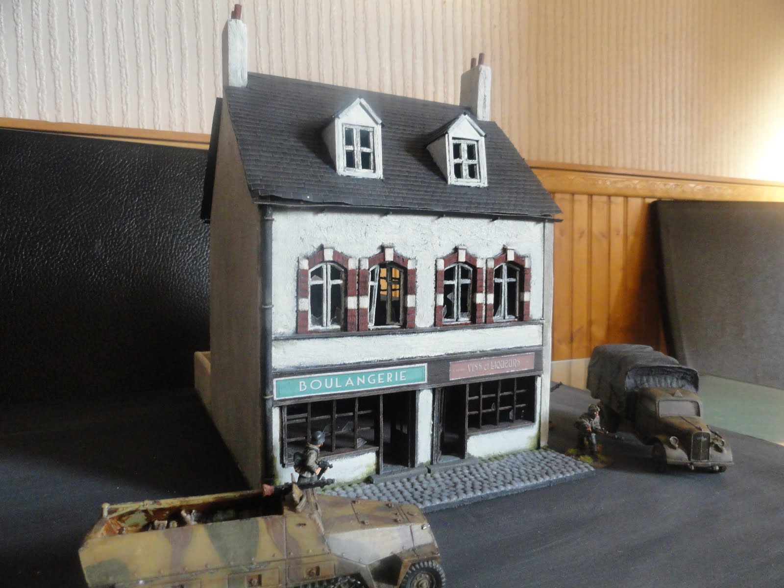 Wargaming Buildings: 28mm WW2 Building