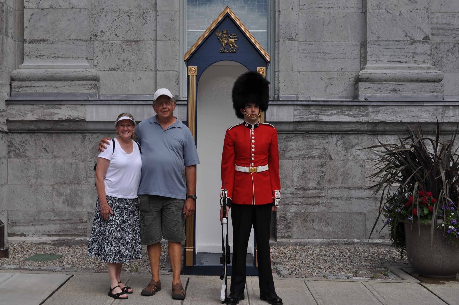 Don & Anne's Excellent Adventure!: Changing of the guard at Rideau Hall