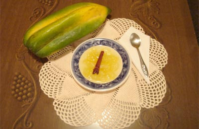 MARINITA Y SU COSINA: DULCE DE BABACO