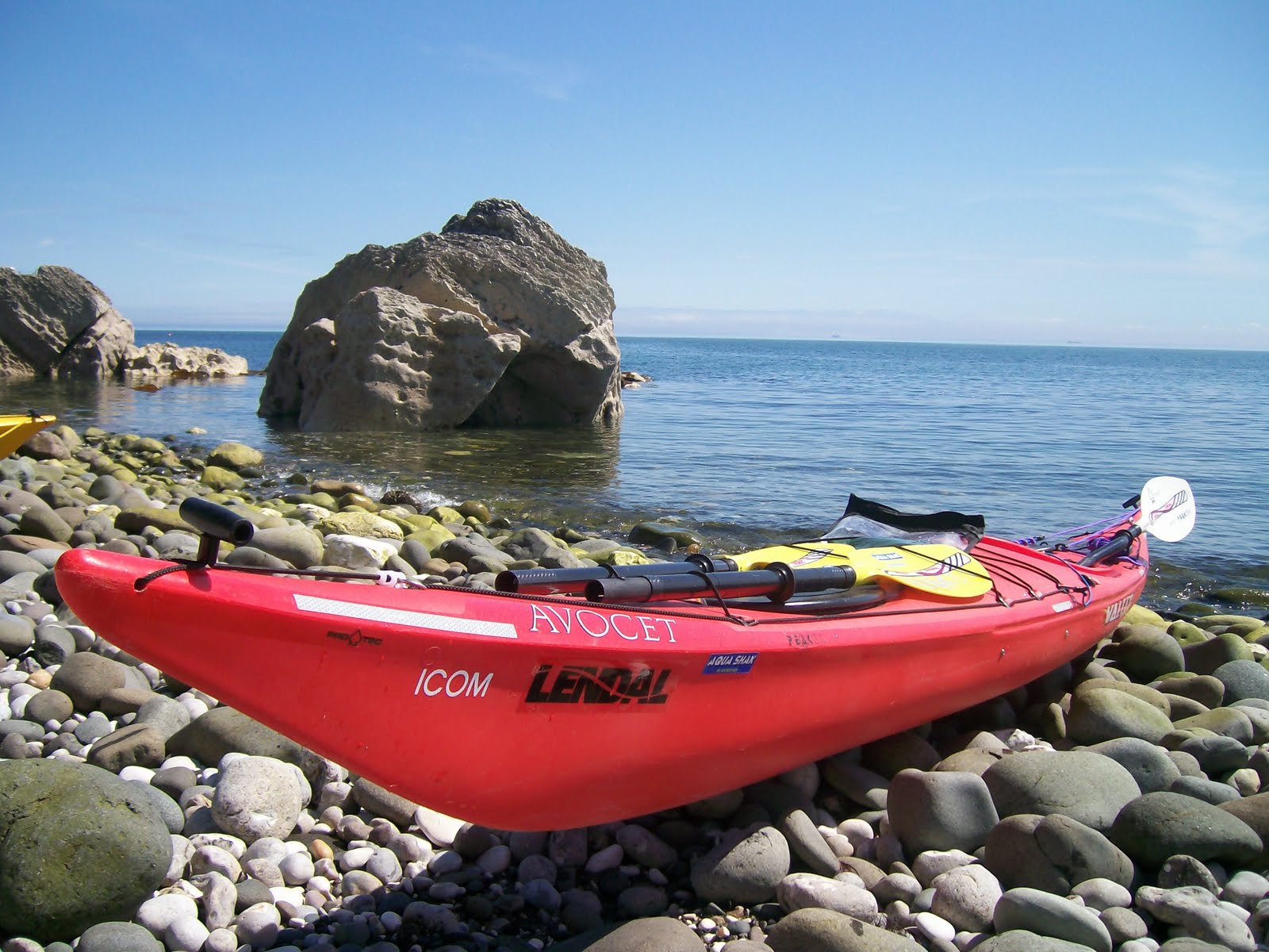 Danny's Sea Kayaking Trips: Island Magee coast Northern Ireland 15th June