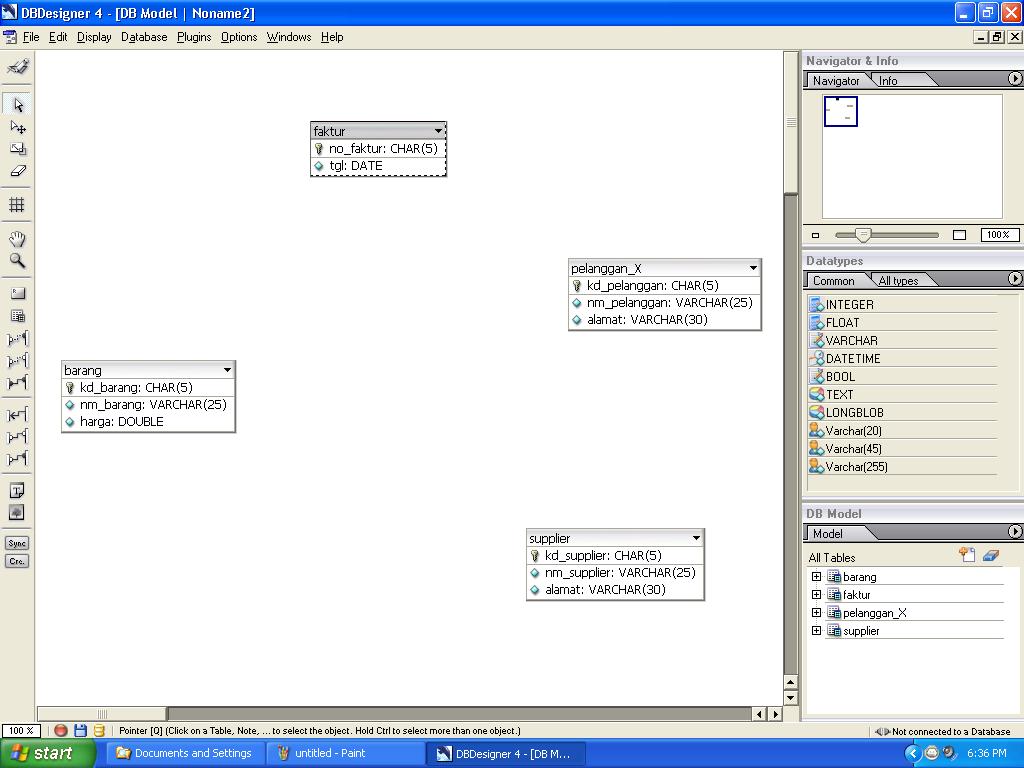 DB Designer 4 - Perancangan Basis Data