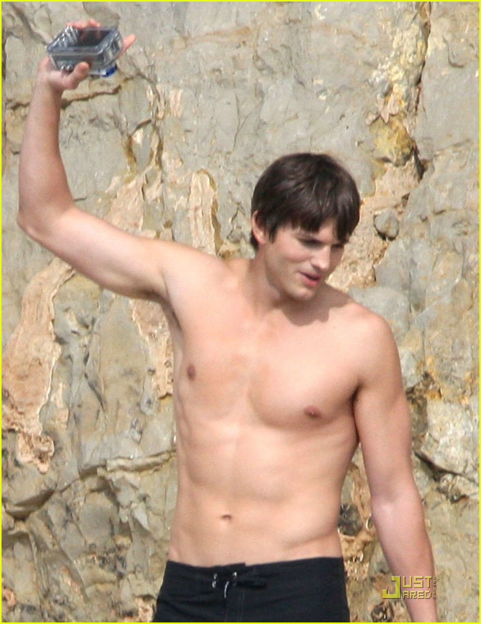 The Men Of Hollywood Ashton Kutcher On The Set Of His New Movie Killer