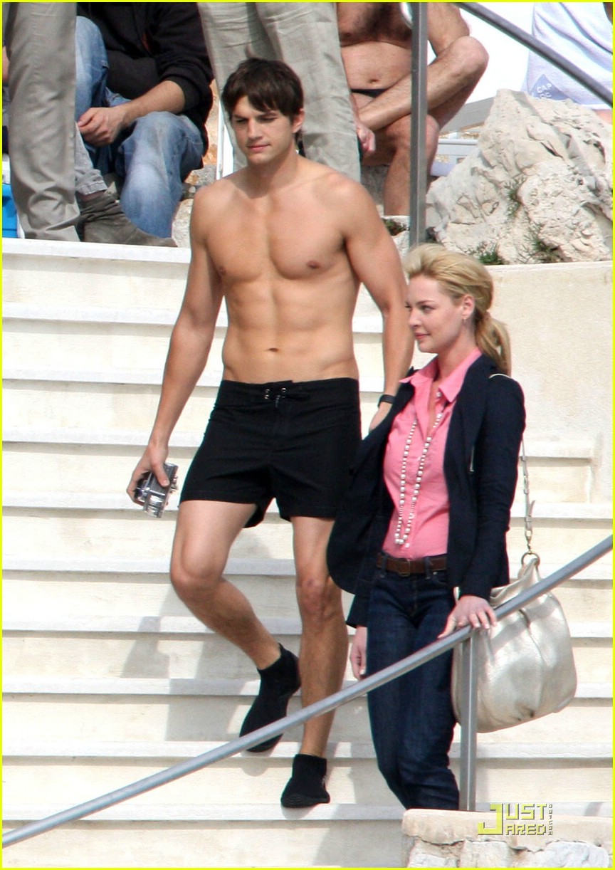 The Men Of Hollywood Ashton Kutcher On The Set Of His New Movie Killer