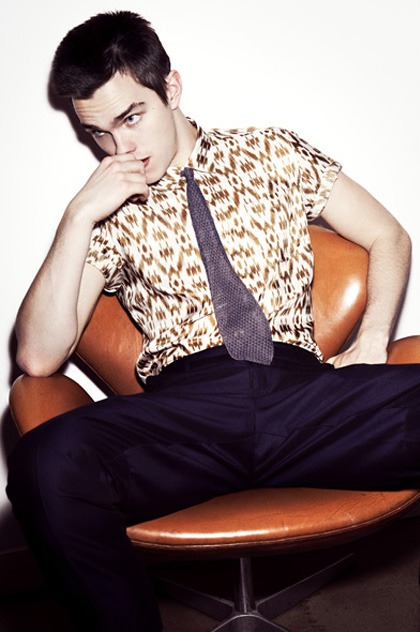 The Men Of Hollywood: Nicholas Hoult in Blast Magazine