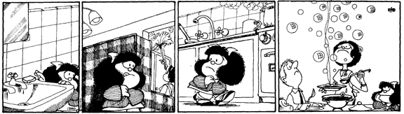 HISTORIETAS: MAFALDA Y LA SOPA...