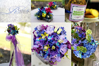 Weddings That Combine Value With Style: Purple, blue, green and ivory ...