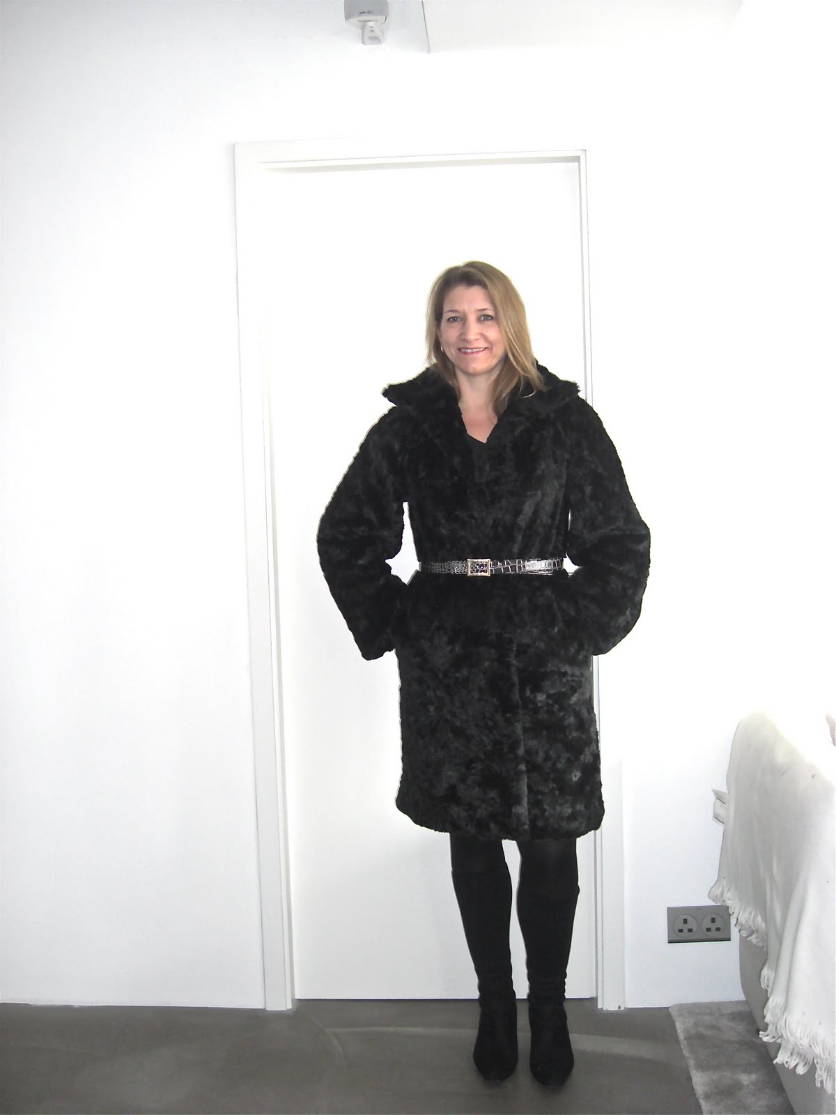 Allison.C Sewing Gallery: Faux Fur Coat Finished - Burda Style 10/2008 ...
