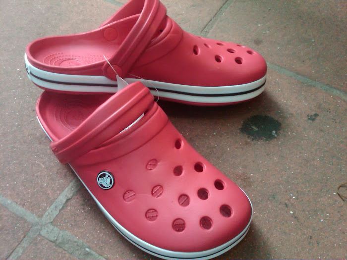 Crocs Shoe and Stingray Wallet