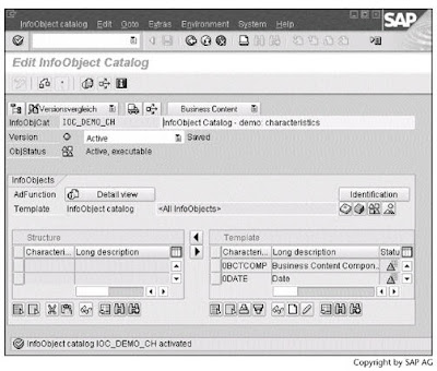 SAP BW InfoObject Catalogs Creation - SAP ABAP