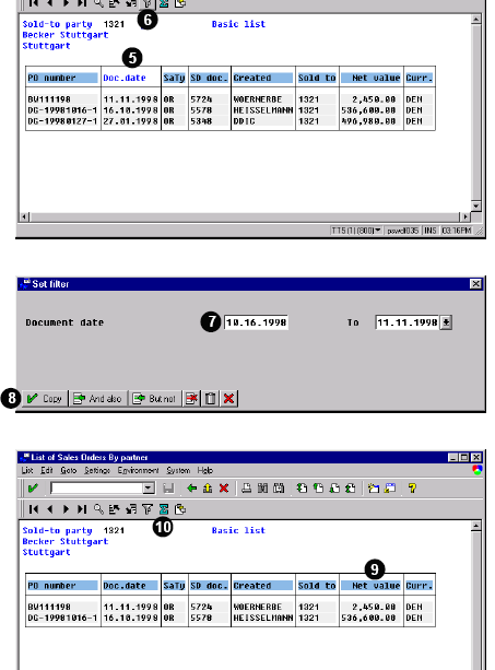 Sap Abap List Of Sales Order Programming Report Sap Abap