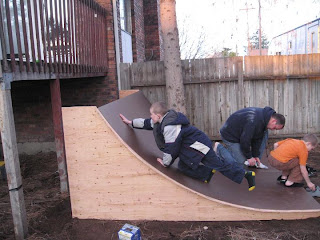 KidXtreme: Extreme Sports: Homemade Halfpipe