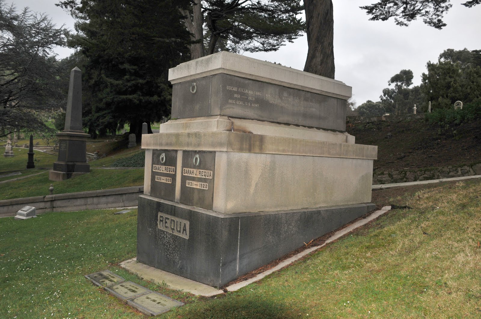 Lives of the Dead: Mountain View Cemetery in Oakland: Requa & Long ...