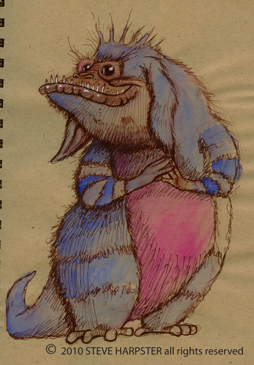 The illustrated world of Steve Harpster: July 2010