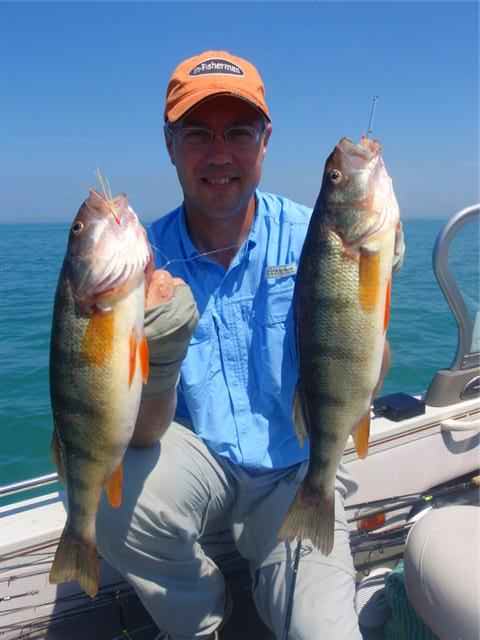 THE FISHING NEWS: HOT JUMBO PERCH ON LAKE MICHIGAN