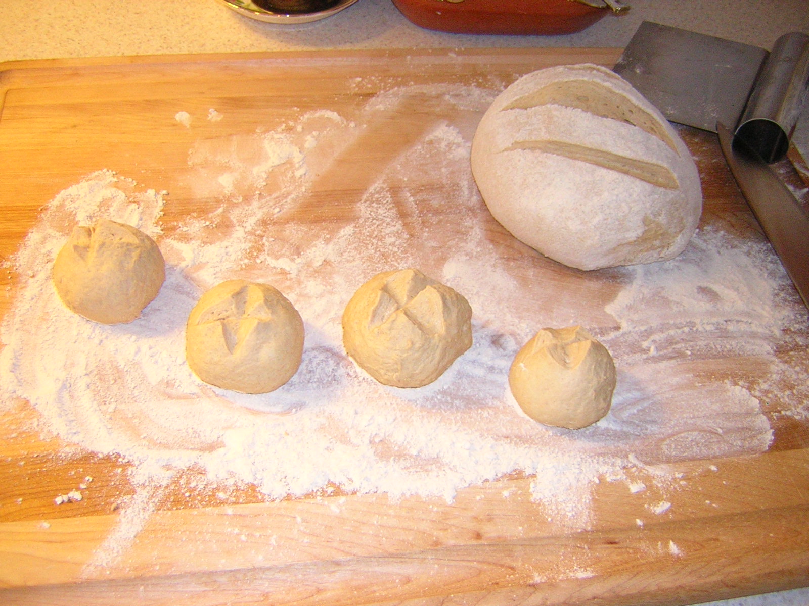 Pollinators On The Brain: Bread Before and After (100% Whole Wheat)